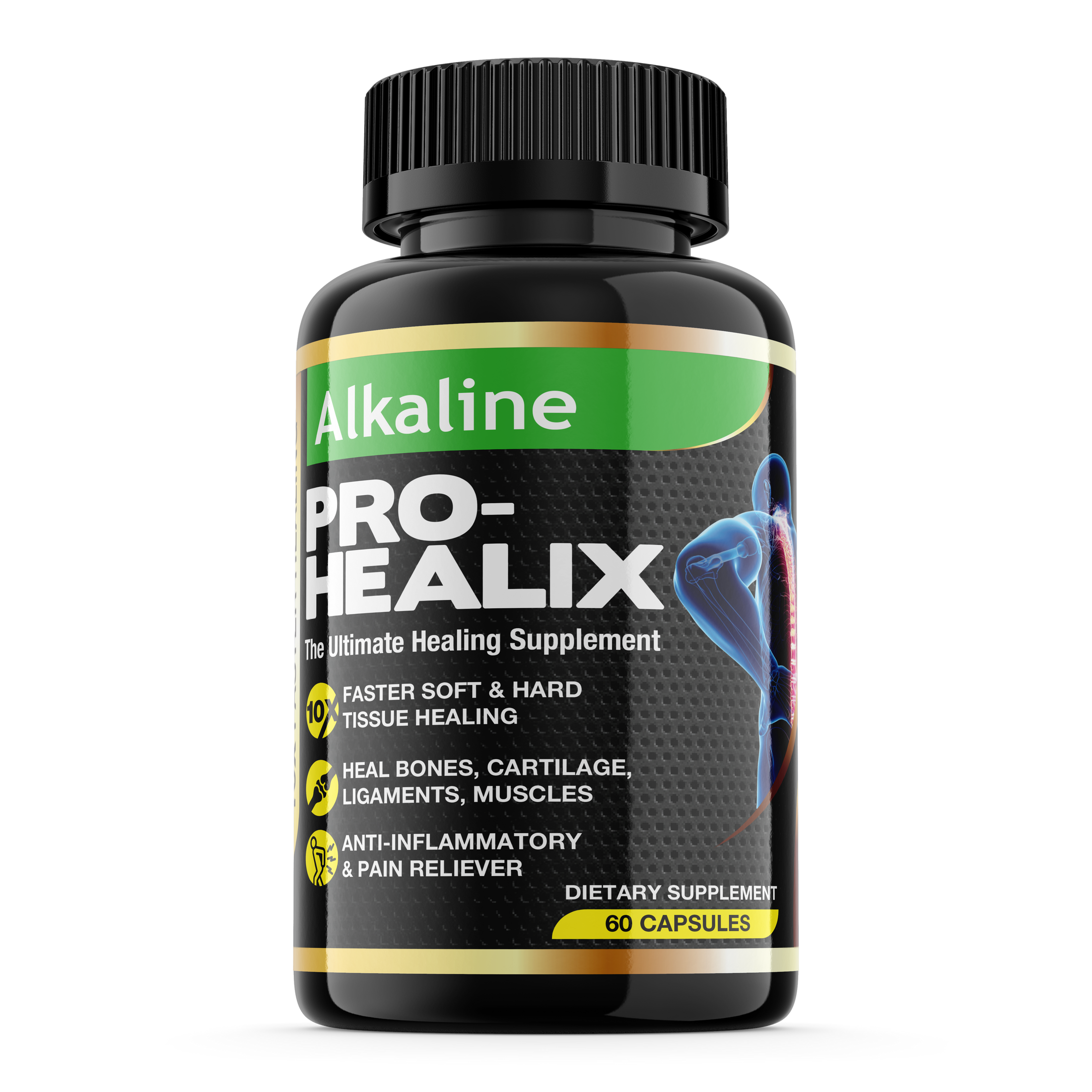 Pro-Healix™ (BPC157+TB500) Oral Healing Supplement Recovery – Alkaline