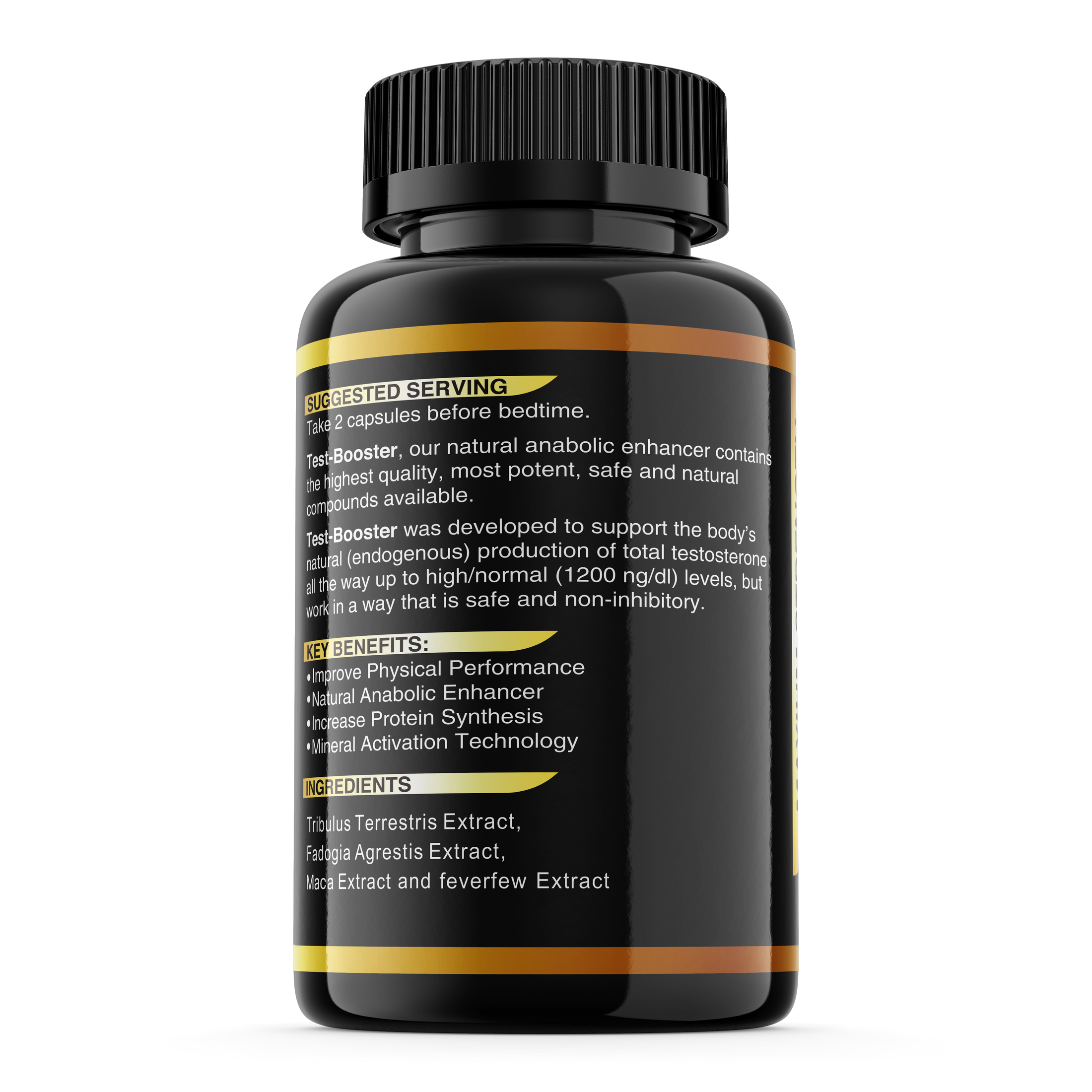 Testosterone Booster 60 Capsules By Alkaline Superfoods